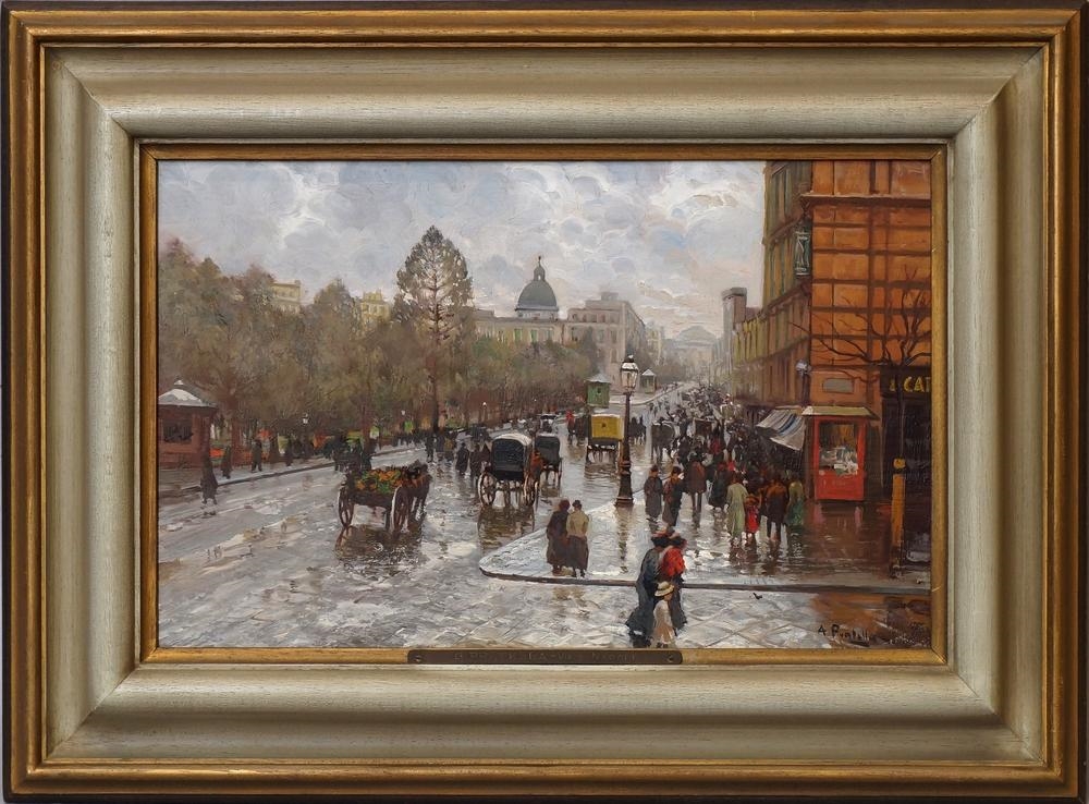 Attilio Pratella | Via di Napoli | MutualArt