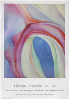 Georgia O'Keeffe | Music Pink and Blue II (National Gallery of Art ...
