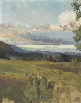 Grant Duncan | Paul Roche on the Patio, Charleston | MutualArt