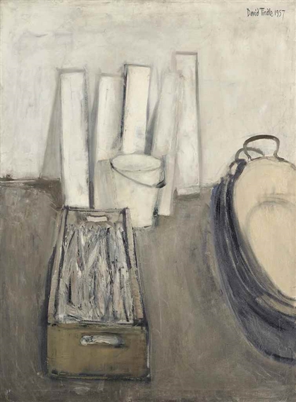 David Tindle | Still-life with fish (1957) | MutualArt