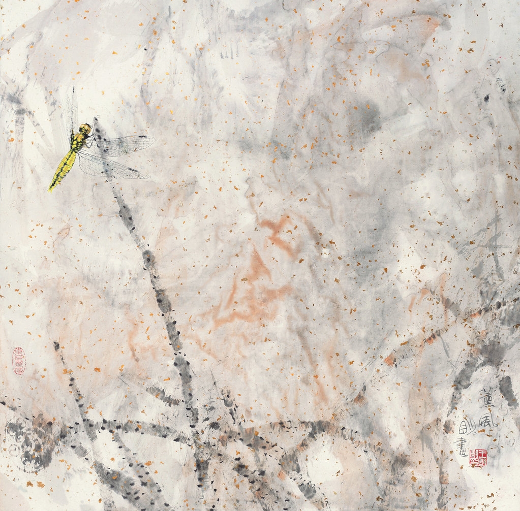 Wang Mingming | DRAGONFLY AND LOTUS | MutualArt