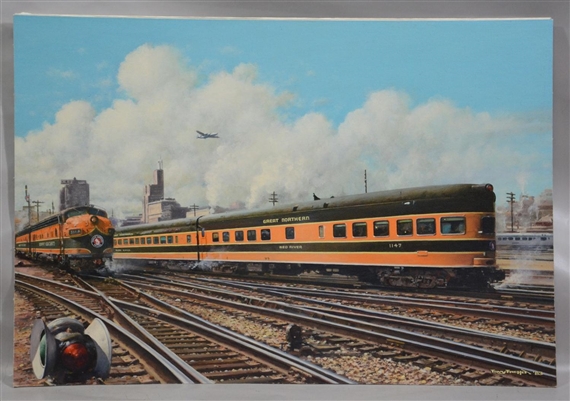 Tony Fachet | Great Northern-Observation Car, Red River | MutualArt