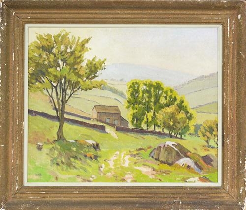 Charles Lamb | View to Cottage and Paddocks | MutualArt