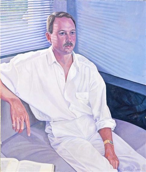 Andrew Ratcliffe | Portrait of a Man (1986) | MutualArt