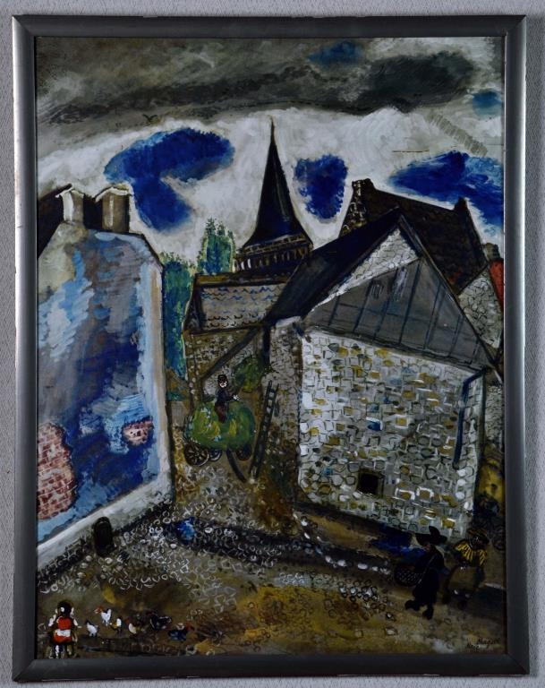 Marc Chagall | Chambon Sur Lac | MutualArt