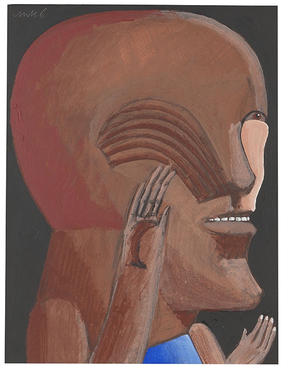 Horst Antes | Kopf (1974 - 1975) | MutualArt