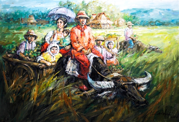 Angel Cacnio | 102 Artworks at Auction | MutualArt