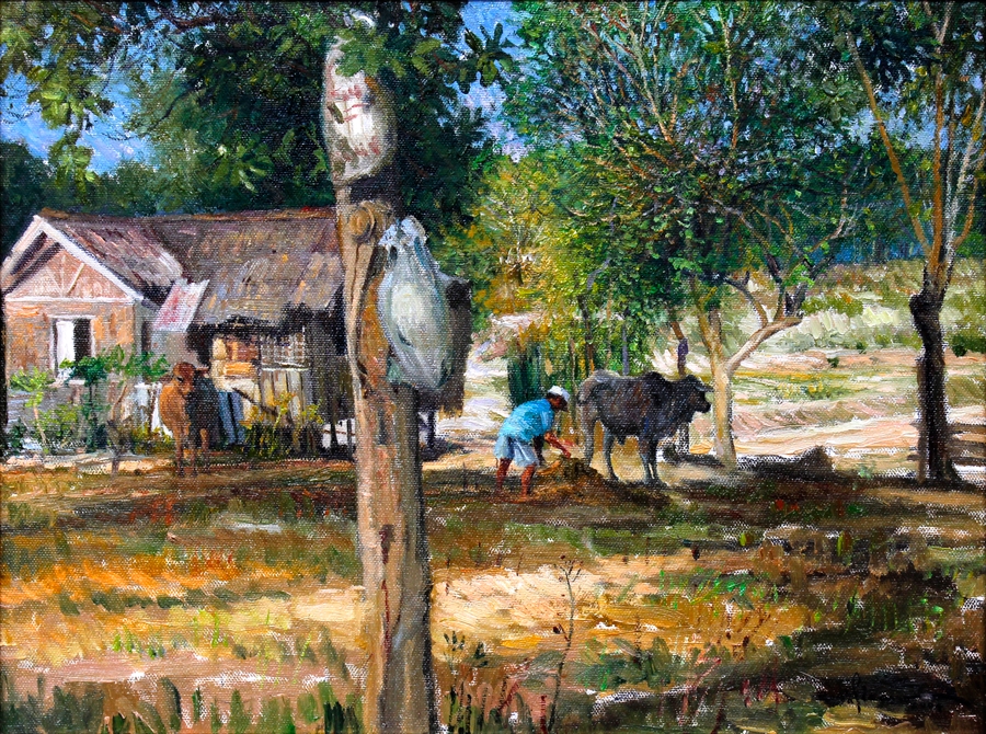 Romulo Galicano | Barrio Scene II (2004) | MutualArt