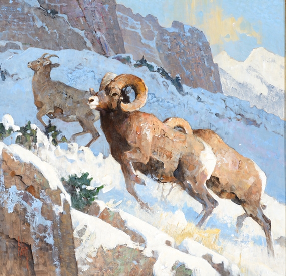 Bob Kuhn | Mating Madness (1994) | MutualArt