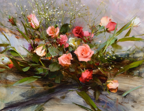 Richard Alan Schmid | April Roses (1999) | MutualArt