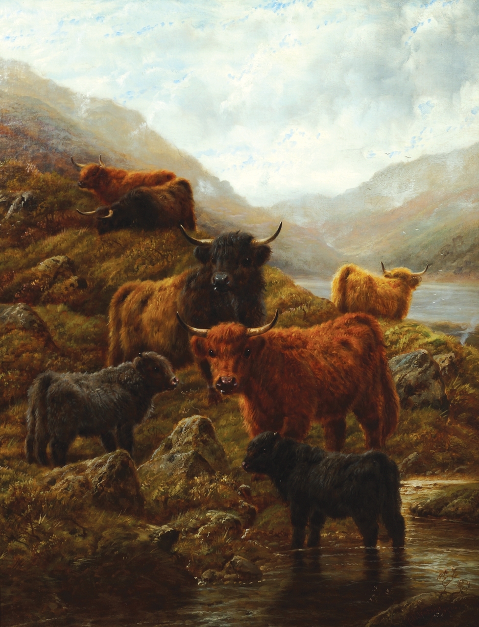 William Watson | Highland cattle | MutualArt