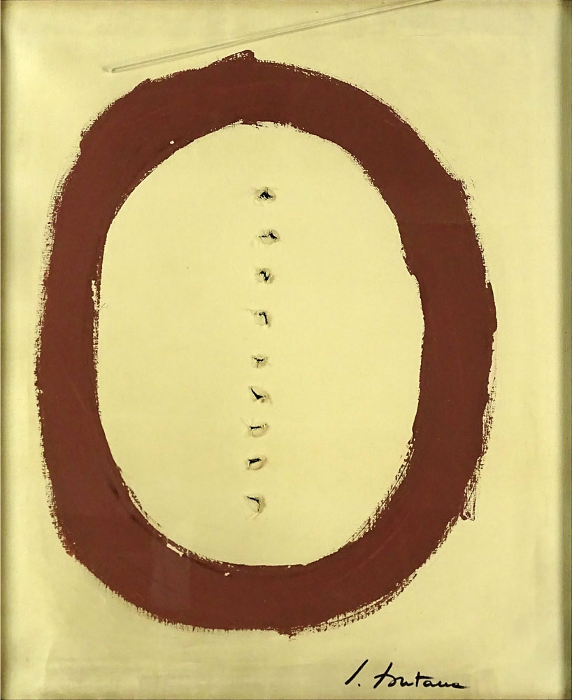 Lucio Fontana | Slashed canvas | MutualArt
