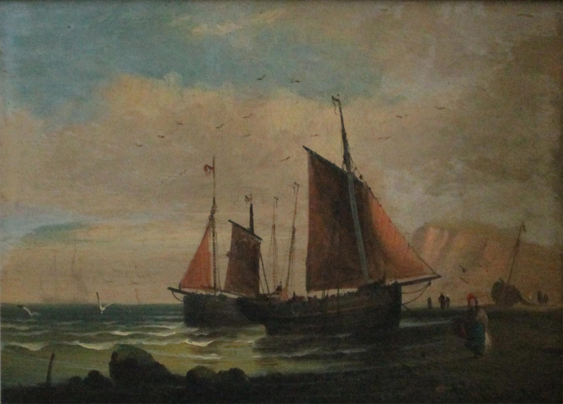 James Collinson | Ship Scene | MutualArt