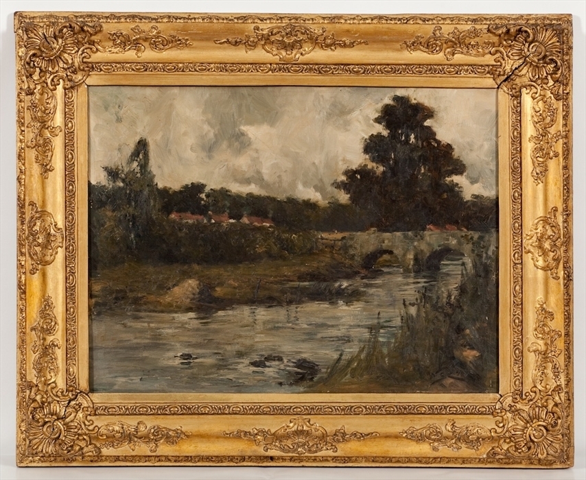 William Small | THE OLD STONE BRIDGE | MutualArt