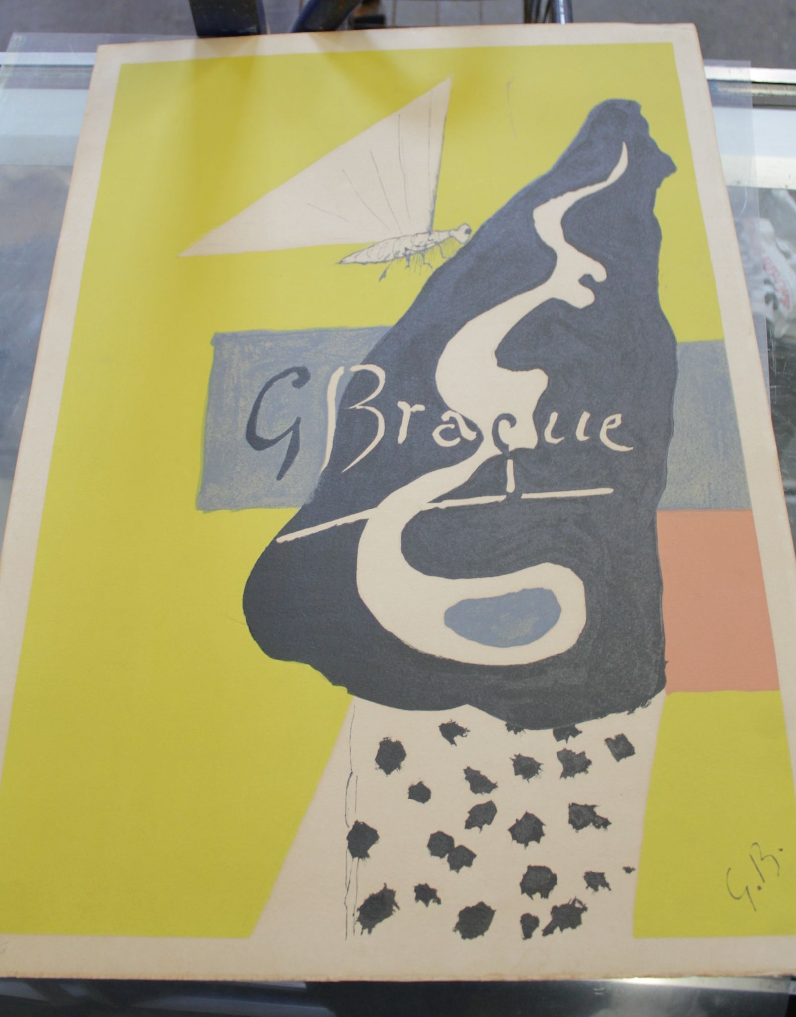 Georges Braque | Poster for Braque Graveur, Berggruen & Co. Gallery ...