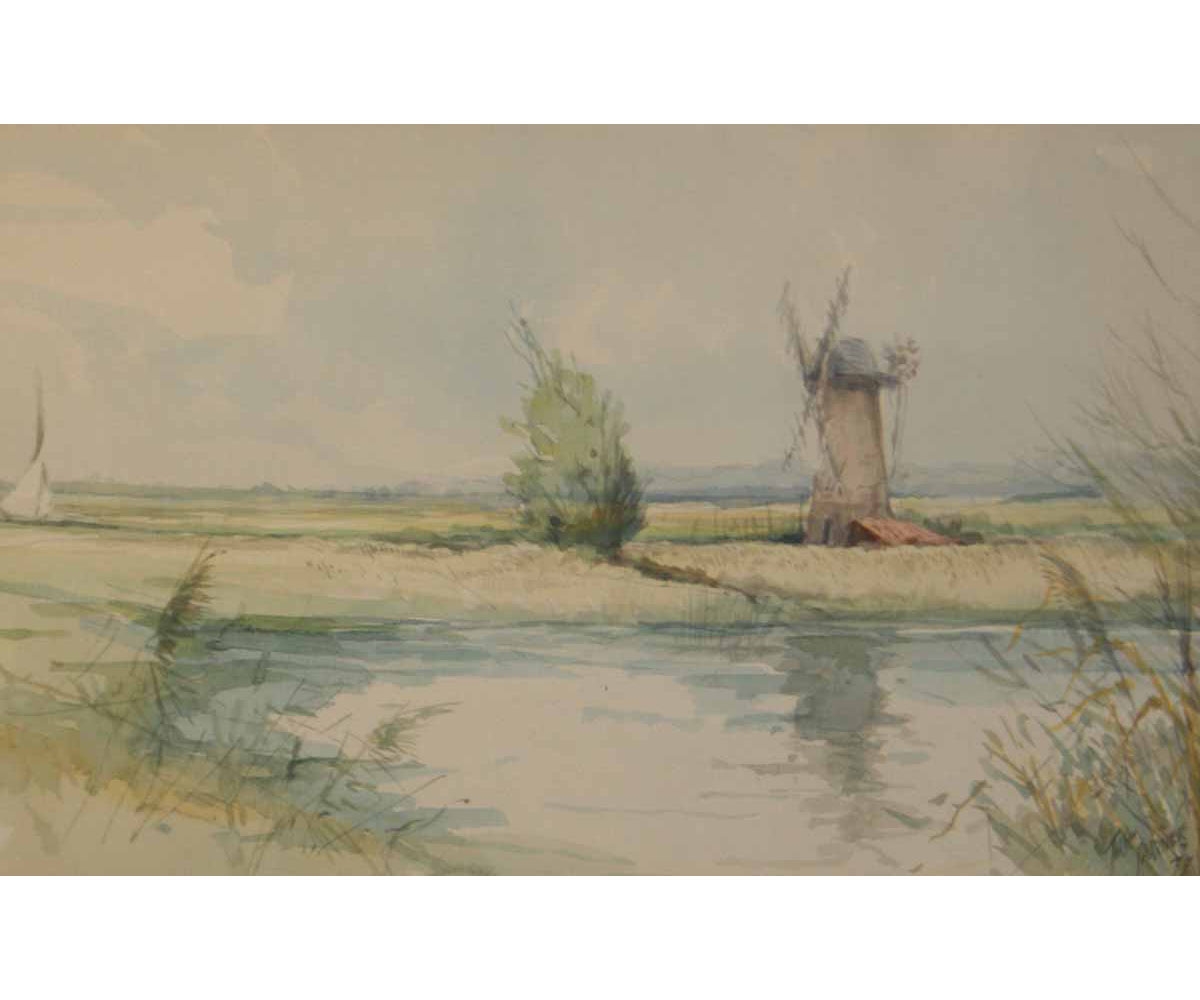 Jason Partner | Norfolk Landscape, Thurne | MutualArt