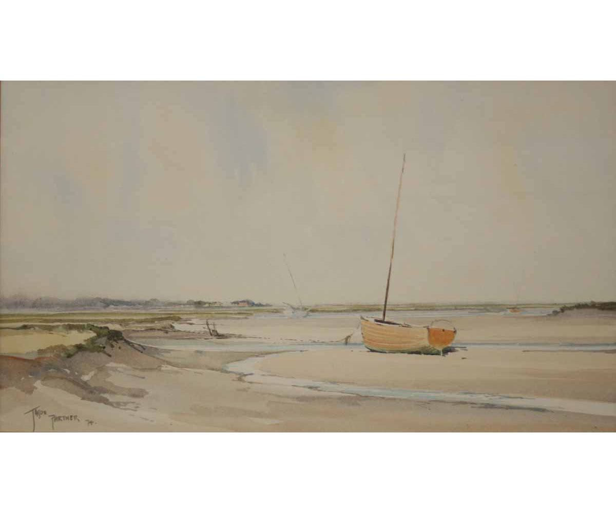 Jason Partner | Awaiting the Tide, Brancaster | MutualArt
