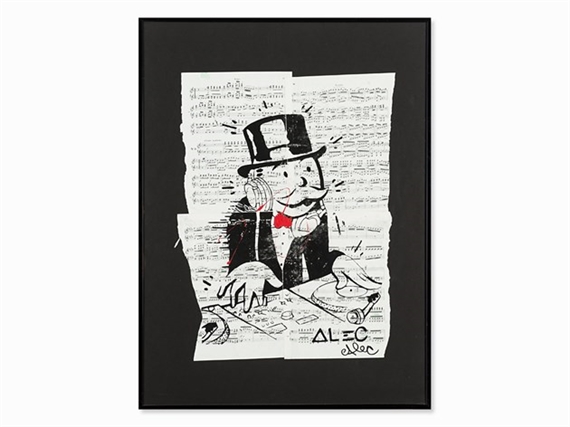 Alec Monopoly | Monopoly Man as a DJ (Circa 2000) | MutualArt