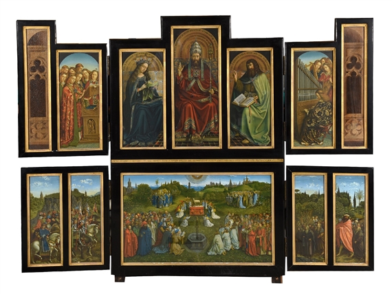 Jan Van Eyck | The Ghent Altarpiece (Circa 1880) | MutualArt