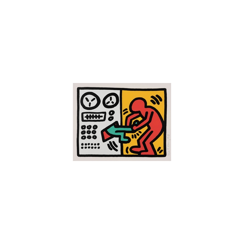 Keith Haring | Pop Shop III (Littmann p.144) (1989) | MutualArt