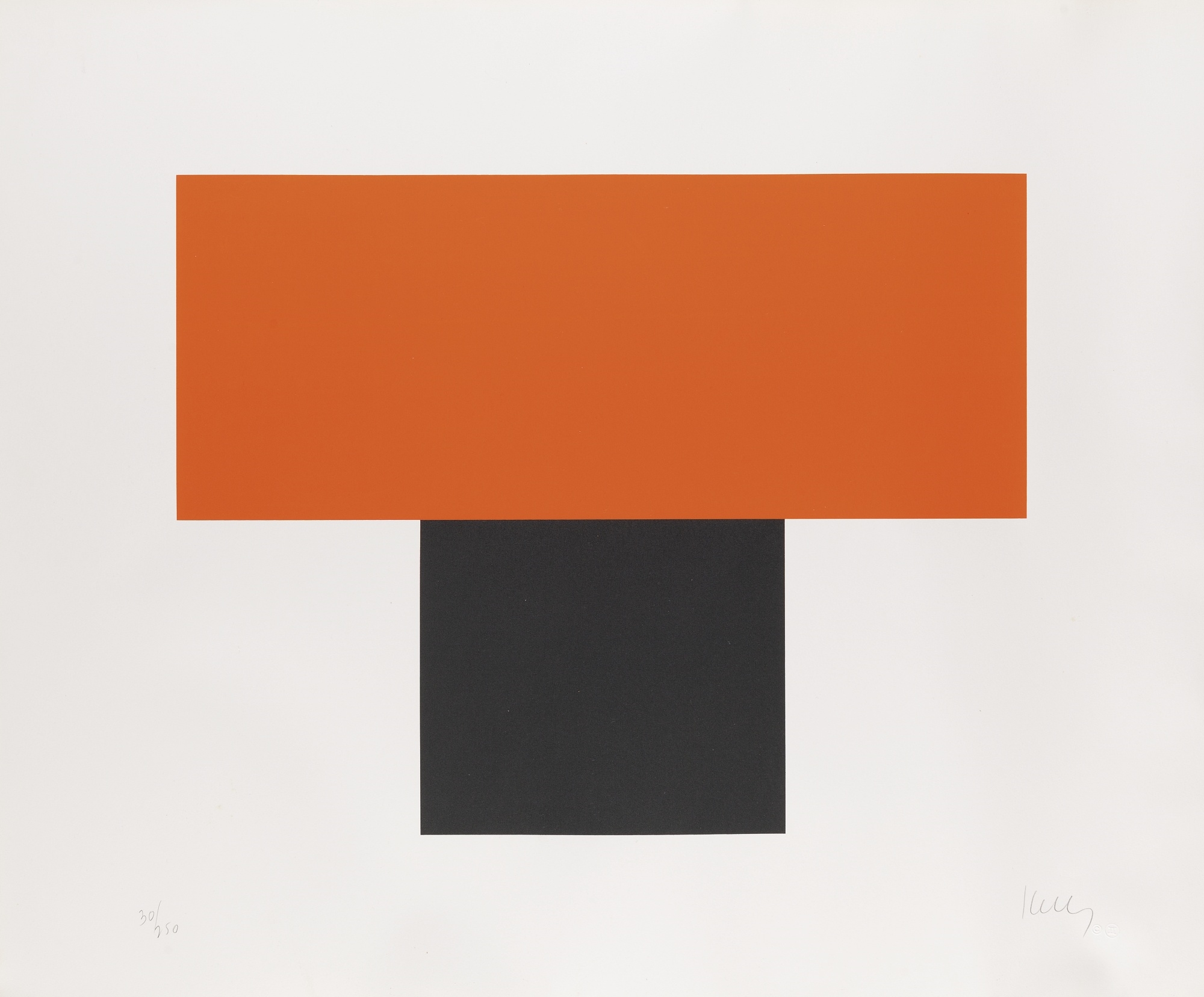 Ellsworth Kelly | YELLOW OVER BLACK (JAUNE SUR NOIR) (AXSOM 23) (1964 ...