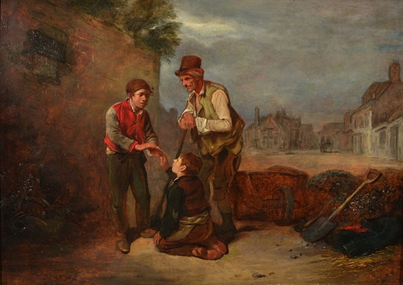 Thomas Webster | A generous offering | MutualArt