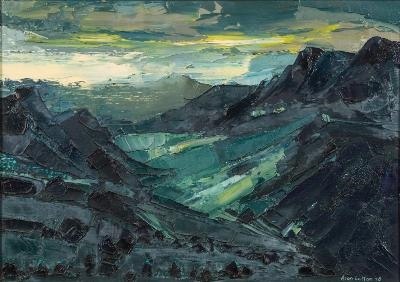Alan Cotton | Snowdonia IV (1975) | MutualArt