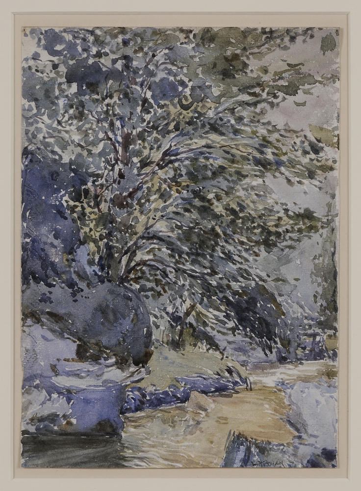 Louis Ritman | Landscape with Stream | MutualArt