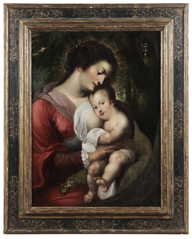 Flemish School, 16th Century | The Virgin and Christ Child with Goldfinch (16th Century 17th ...