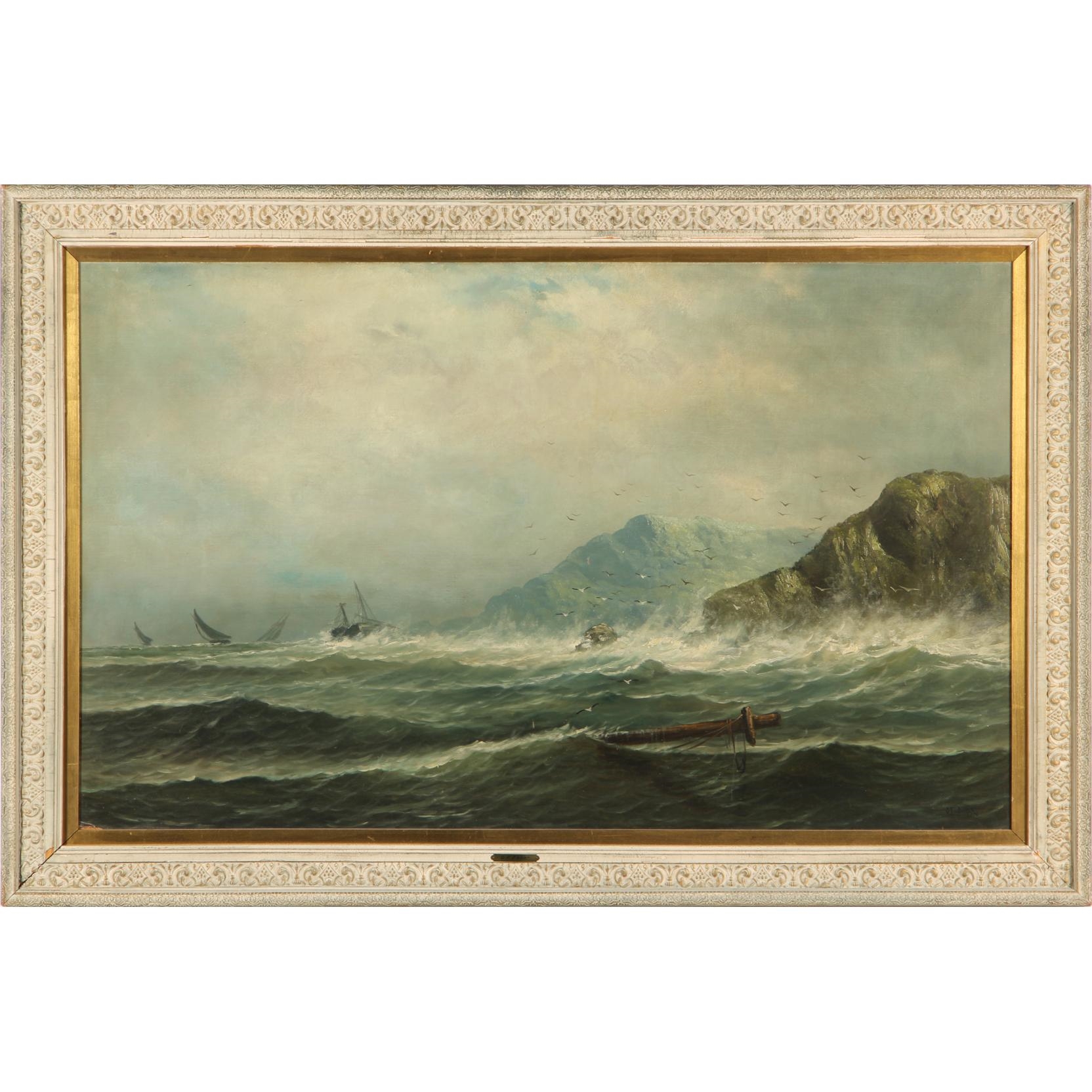 O. F. Baker | Treacherous Coast | MutualArt
