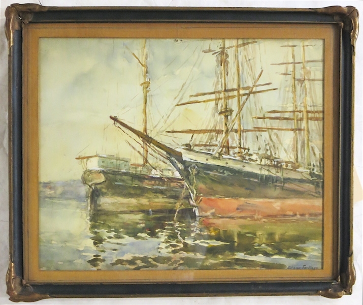 J. Edgar Forkner | Tall ships | MutualArt