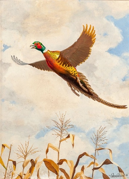 Richard Bishop | Flushing Pheasant | MutualArt