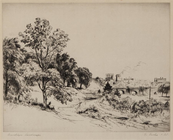 Stephen Csoka | Brooklyn Landscape | MutualArt