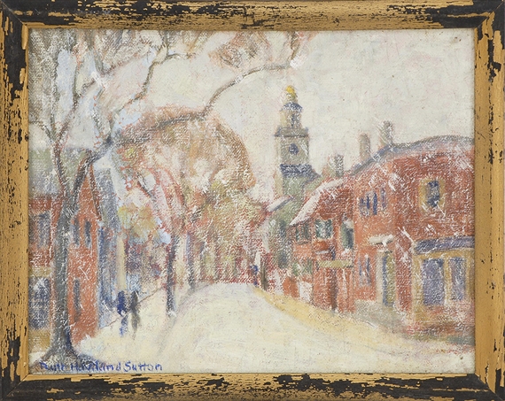 Ruth H. Sutton | Winter on Nantucket | MutualArt