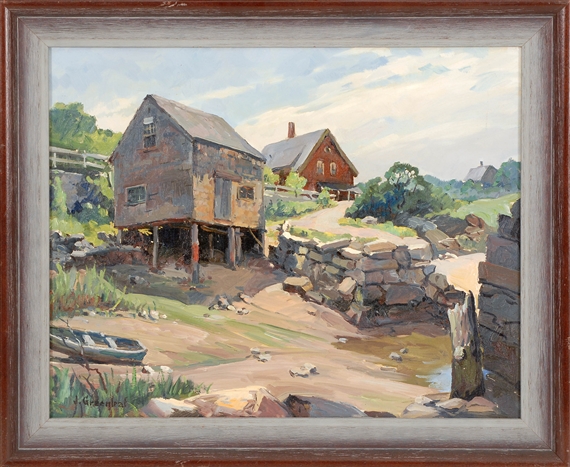 Jacob I. Greenleaf | The Inlet at Hodgkins Cove | MutualArt