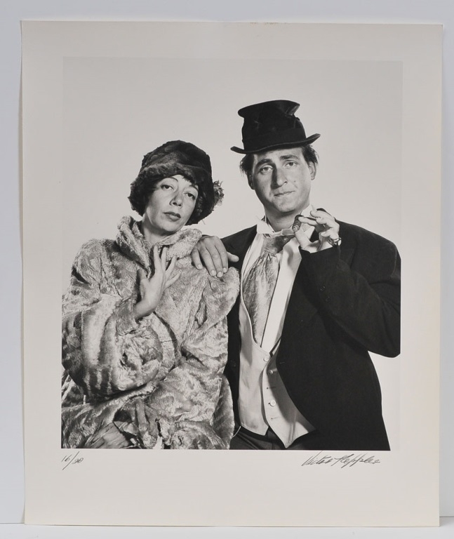 Victor Keppler | Portrait of Sid Caesar and Coco Emogen | MutualArt