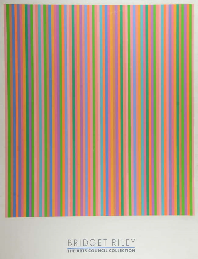 Bridget Riley Movement In Squares