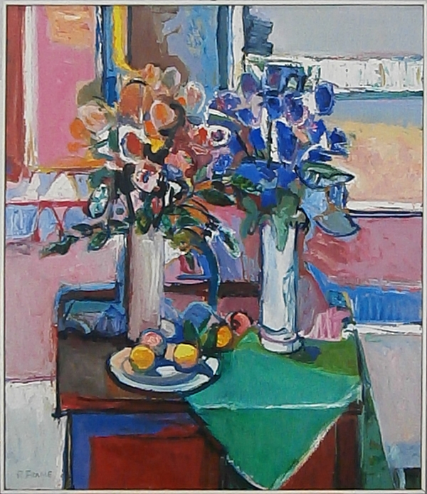Robert Frame | Still life with flowers (Circa 1995) | MutualArt