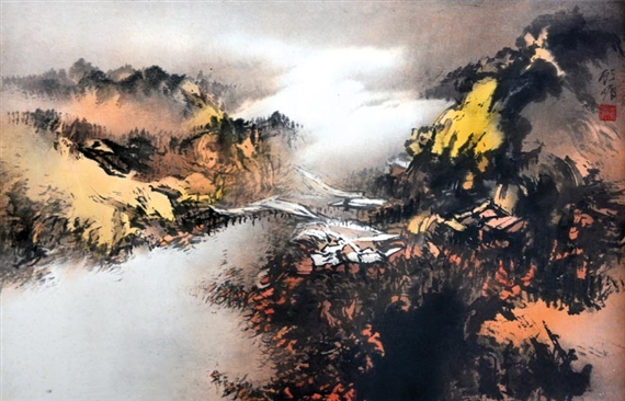 Koo Mei | Mountain Landscape | MutualArt