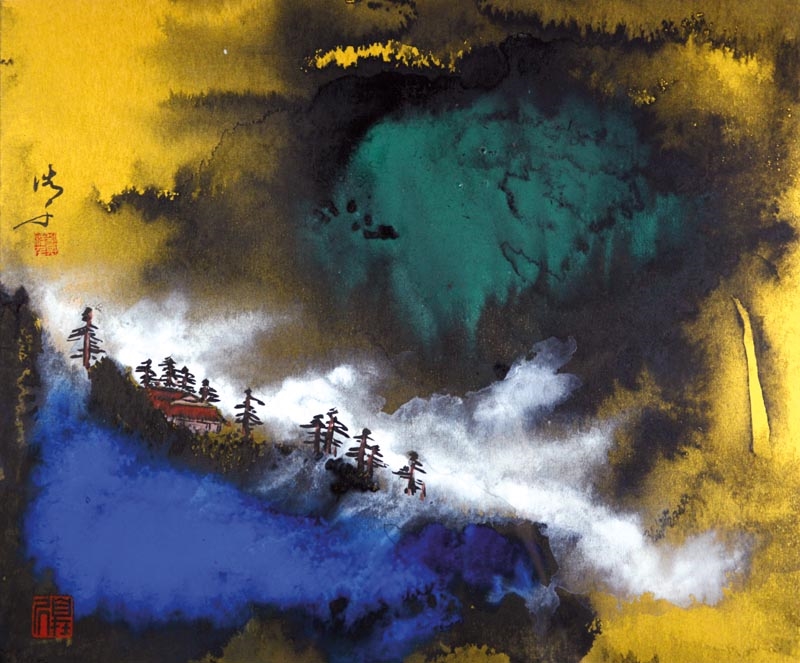 Cheng Haw Chien | Mountain and Cloud Rhapsody | MutualArt