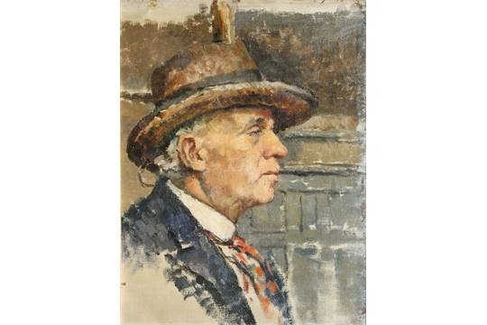 Mainie Jellett | Portrait of walter bayes | MutualArt