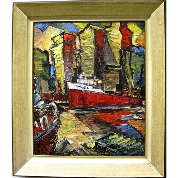 Frederick Steiger | HARBOUR STUDY | MutualArt