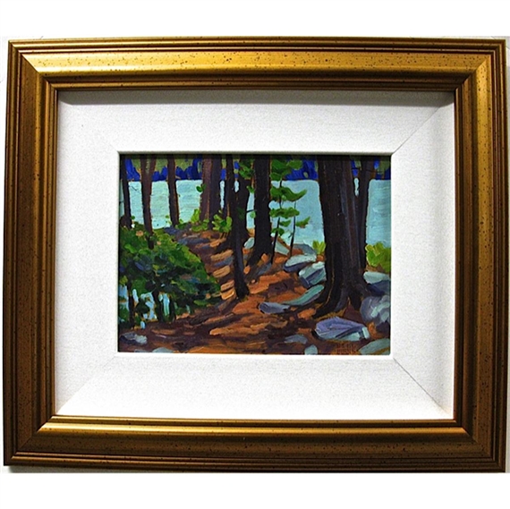 Bill Burns | LAKE THRU WOODS | MutualArt