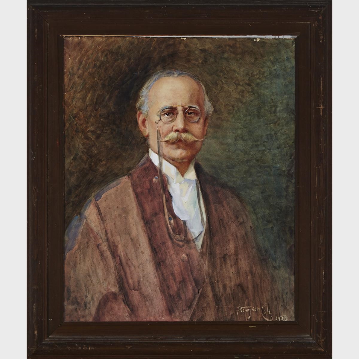 Philip Tennyson Cole | PORTRAIT OF A GENTLEMAN (1923) | MutualArt
