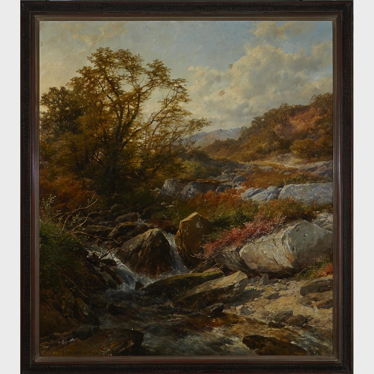 John Syer | THE MOUNTAIN RILL (1873) | MutualArt