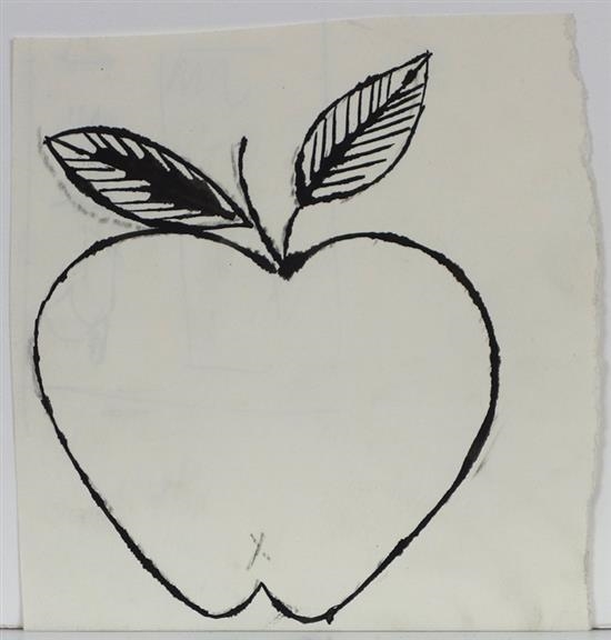 Andy Warhol | Apple (Circa 1956) | MutualArt