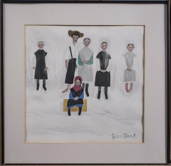 Richard E. Howard | Group of figures | MutualArt