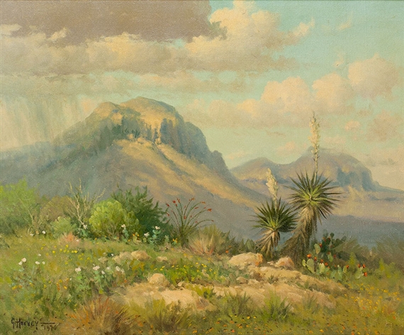Gerald Harvey Jones | Spring in the Chisos (1976) | MutualArt