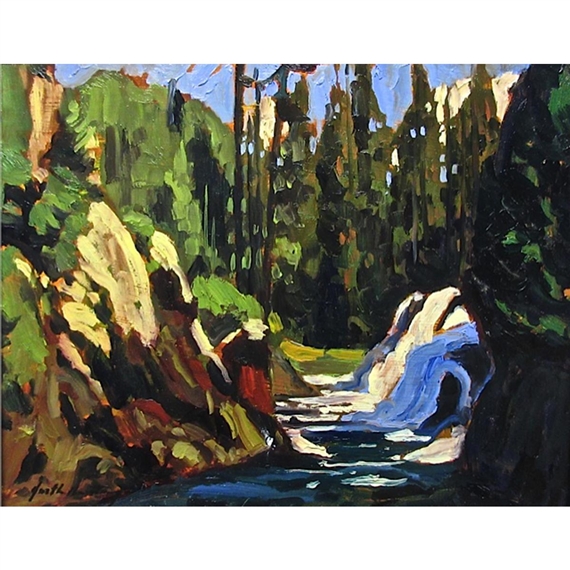 Garth Armstrong | SCENIC WATERFALL | MutualArt