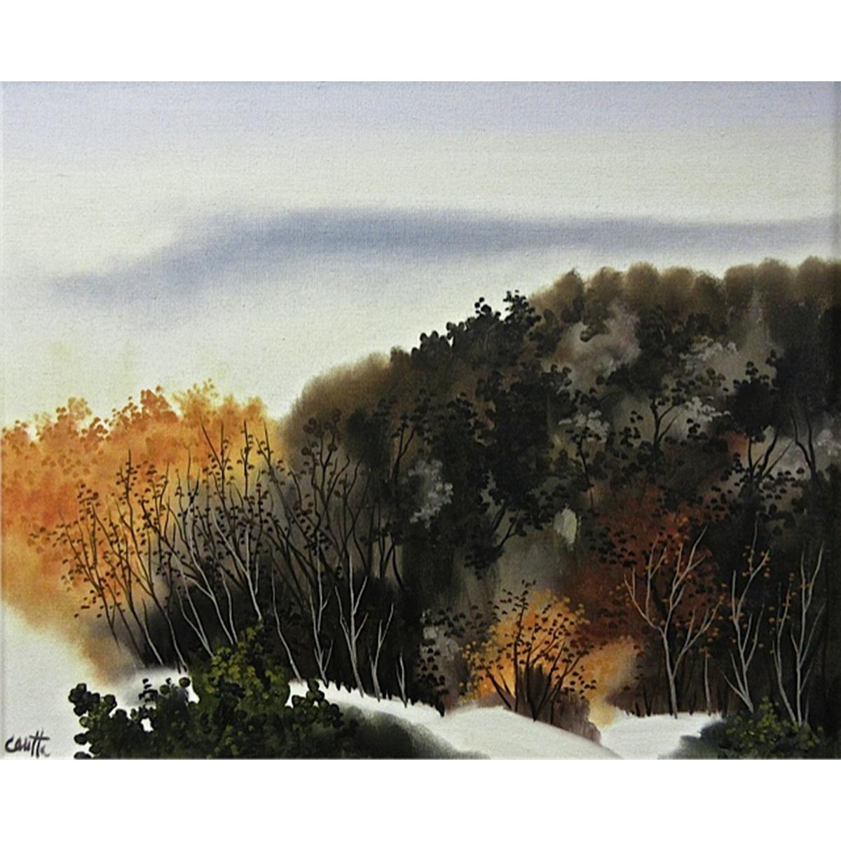 Claude Carette | FALL LANDSCAPE STUDY | MutualArt